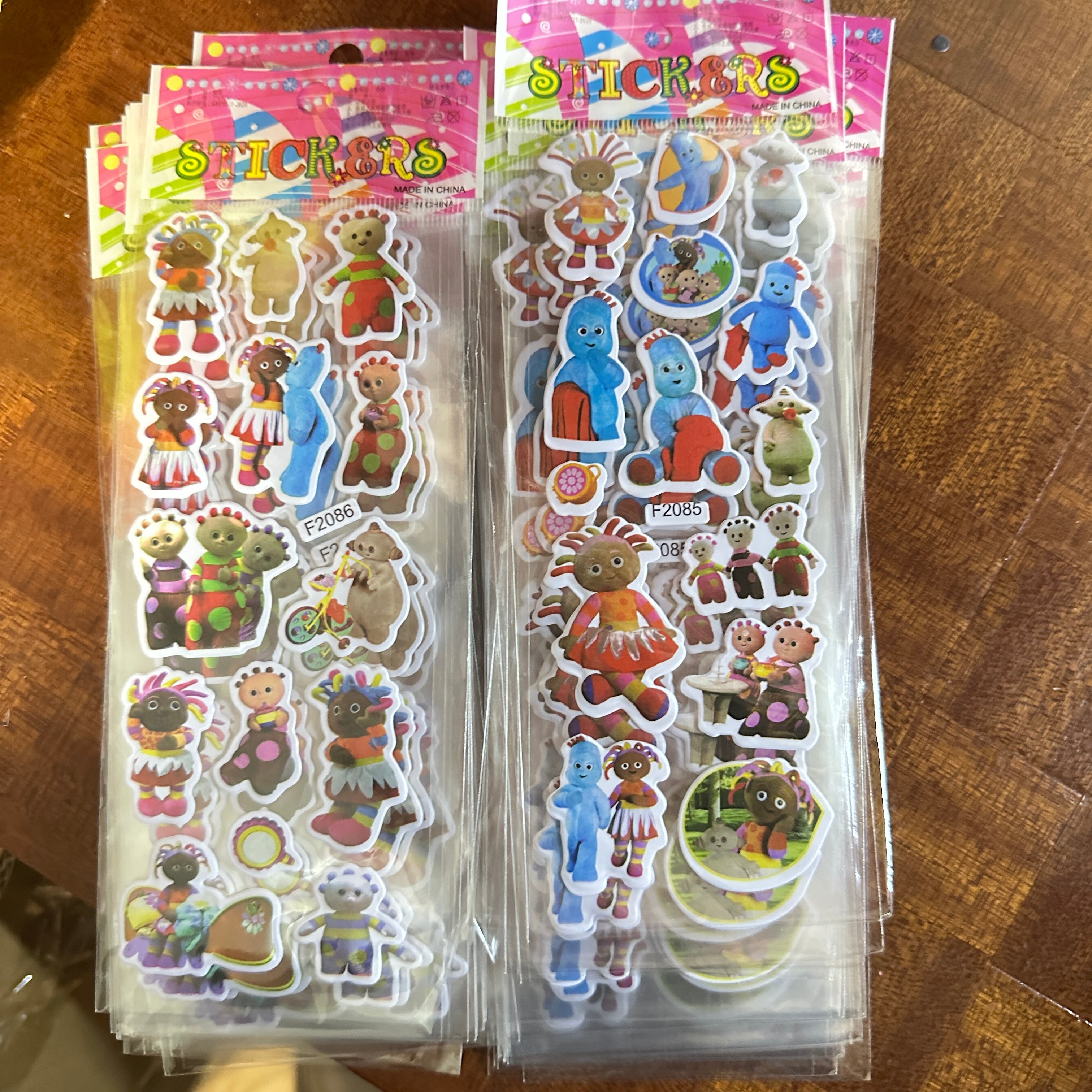 in the night garden stickers 1pcs – kikigoods,makkapakka toy