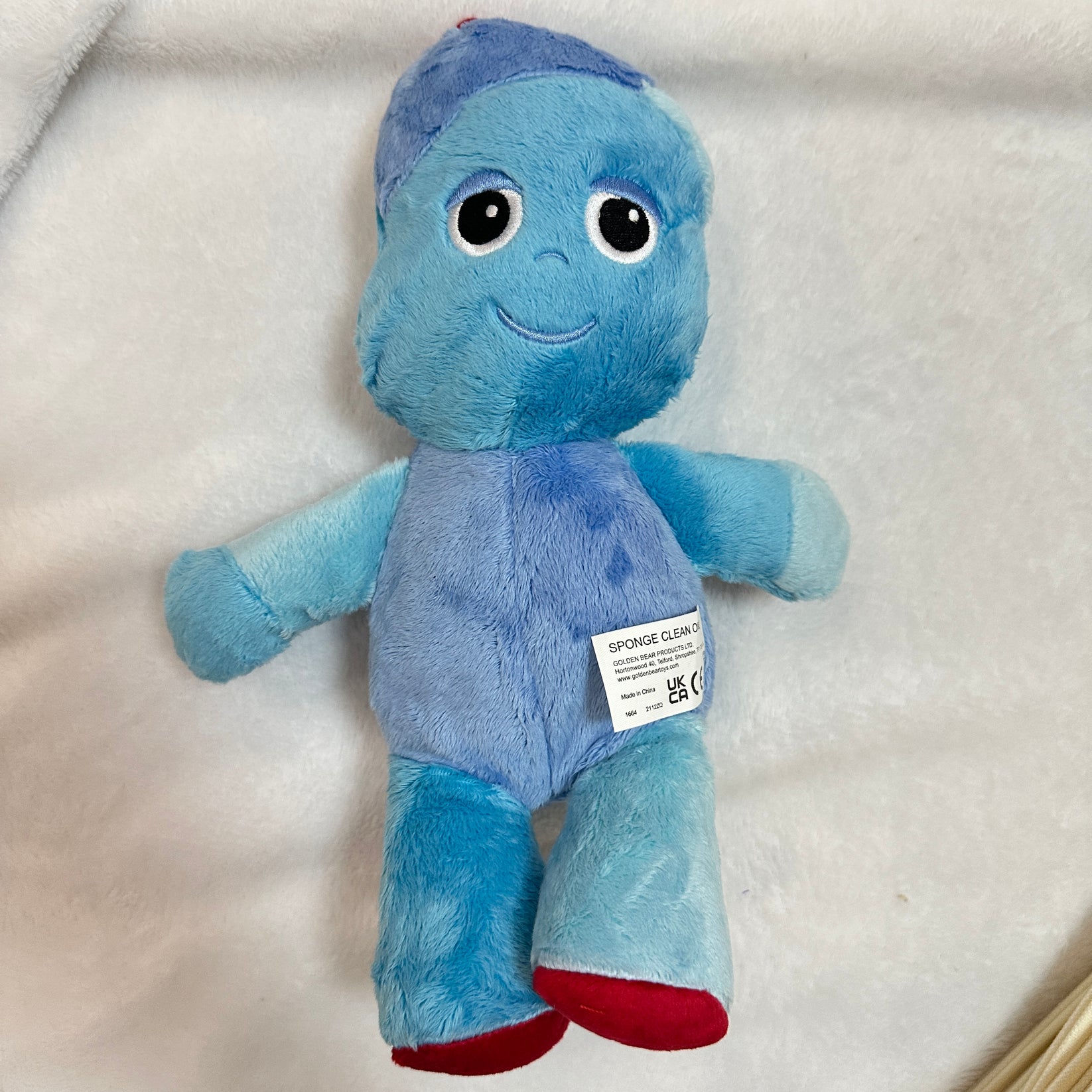 Makka pakka sponge and red soap Bath Toy (Worldwide shipping ...